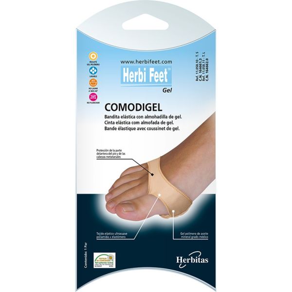 Comodigel | Banda Elástica con Almohadilla Gel | Herbitas®