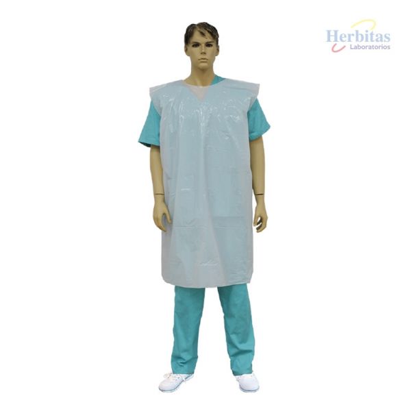 Sleeveless Polyethylene Jacket 100 units |Herbitas®